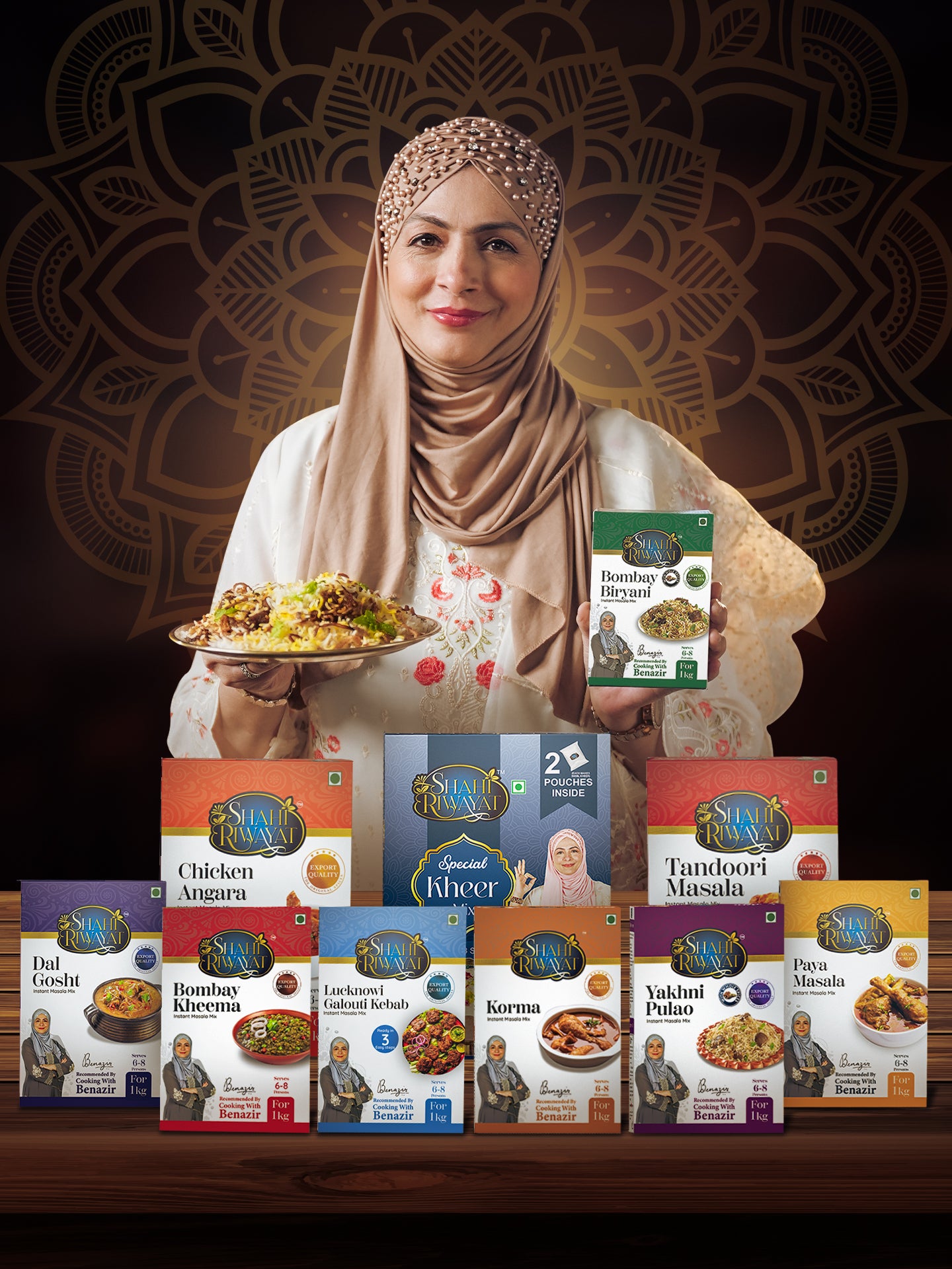 Shahi Riwayat 🧑‍🍳 - Authentic Masala Mixes for Flavorful Indian Reci